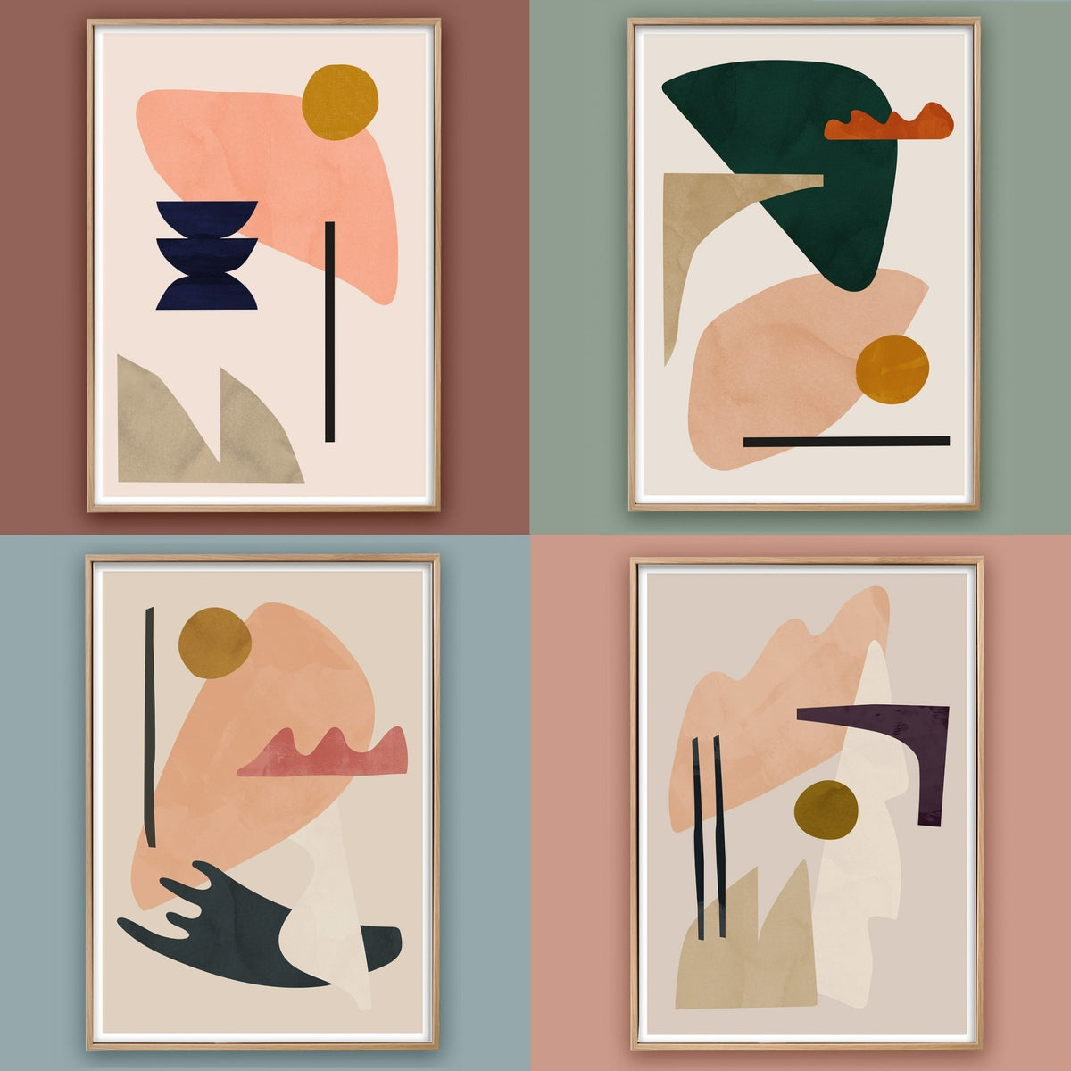 Mini Prints Set nr. 1 – Jan Skacelik Art